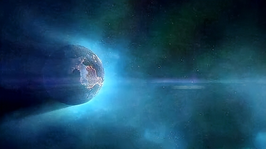 The earth encountered a gamma-ray burst, which came from 1.9 billion ...