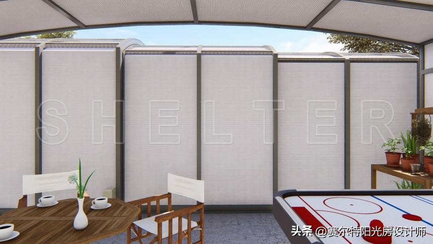 How does the mobile sun room solve the problem of sweltering heat in ...