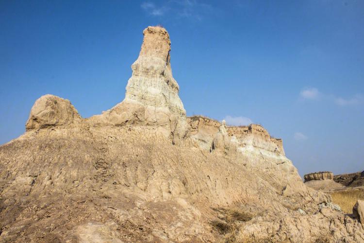 The devil city on the Loess Plateau, Datong soil forest, formed ...