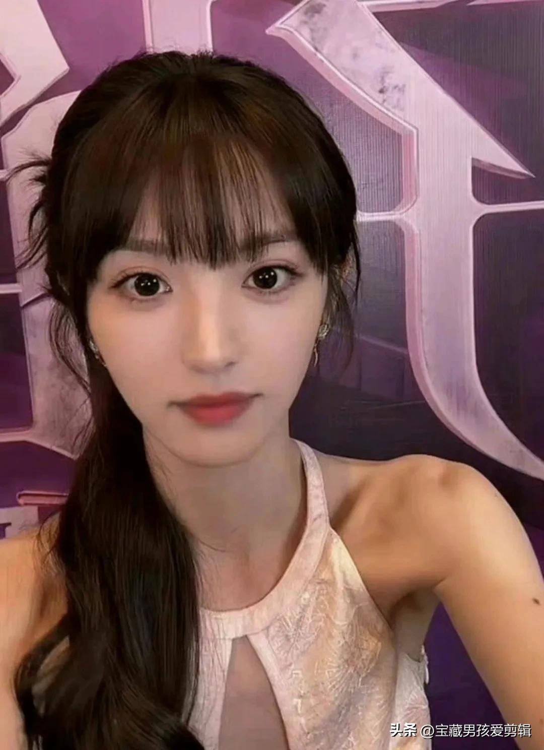 Tian Xiwei: Who said that a girl with a bun face must have a chubby ...