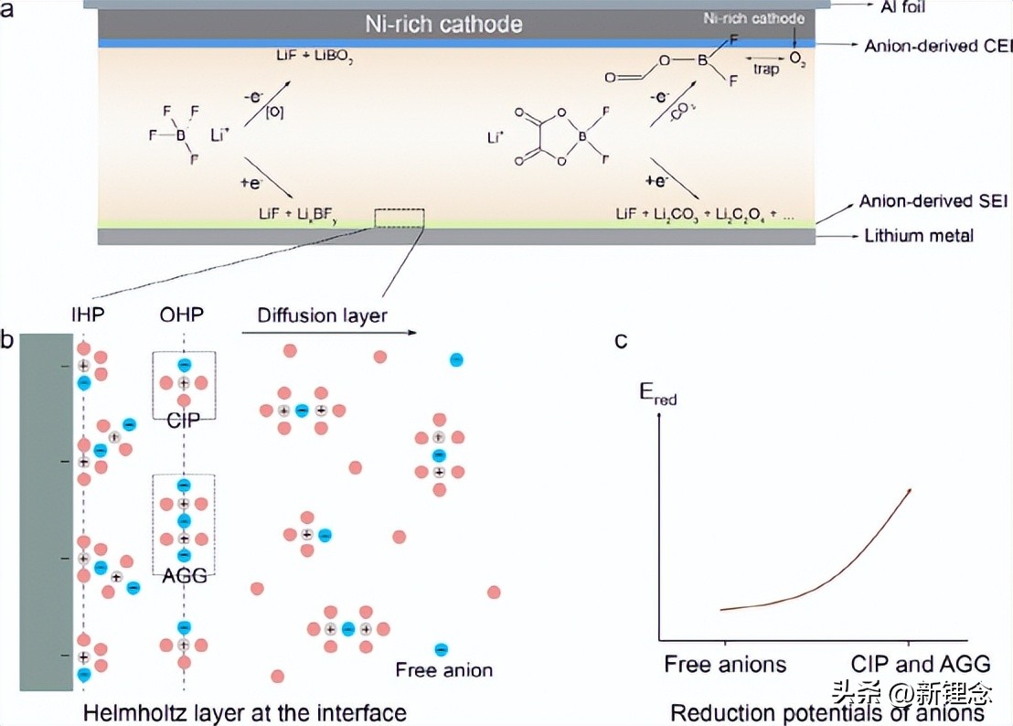 Anion-rich interface enables high-voltage anode-free lithium metal ...