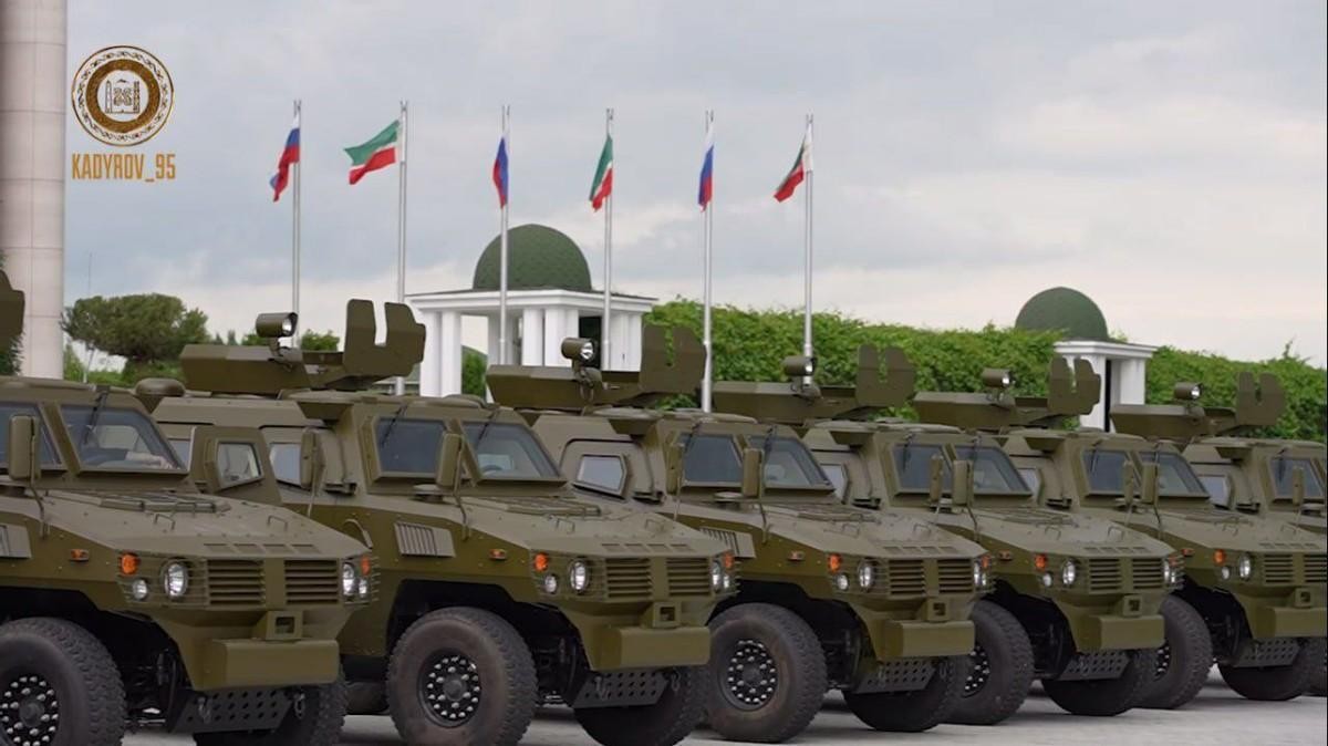 Chechnya displayed new equipment, Chinese armored vehicles appeared in ...