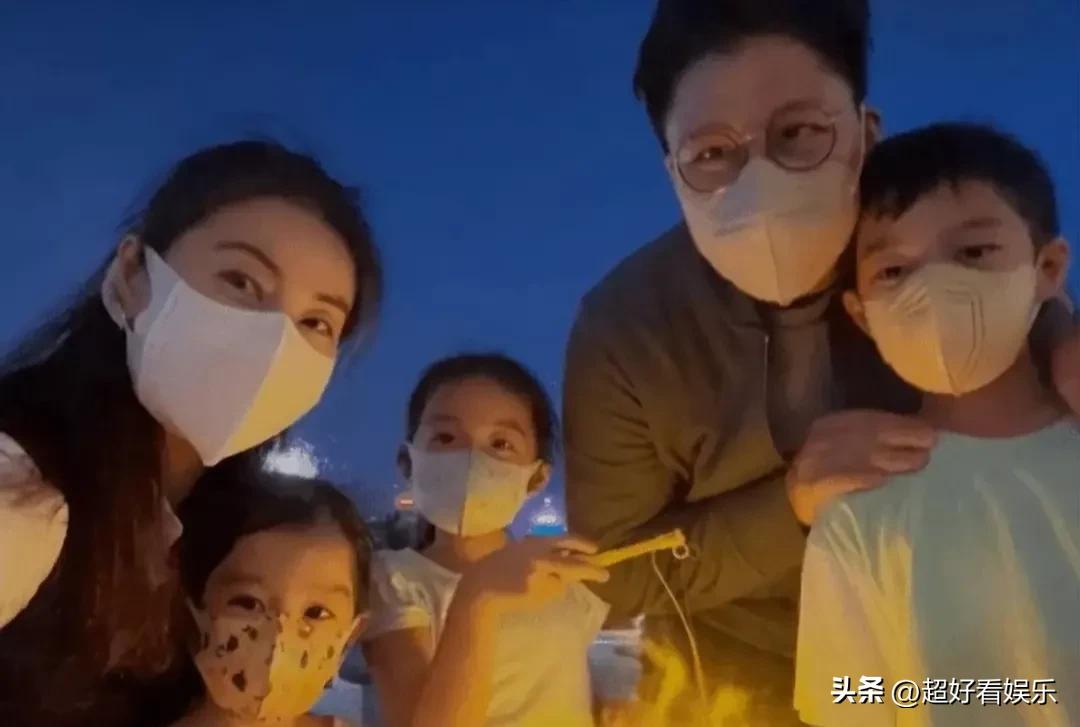 Although Guo Jingjing's young daughter did not inherit the beauty like ...