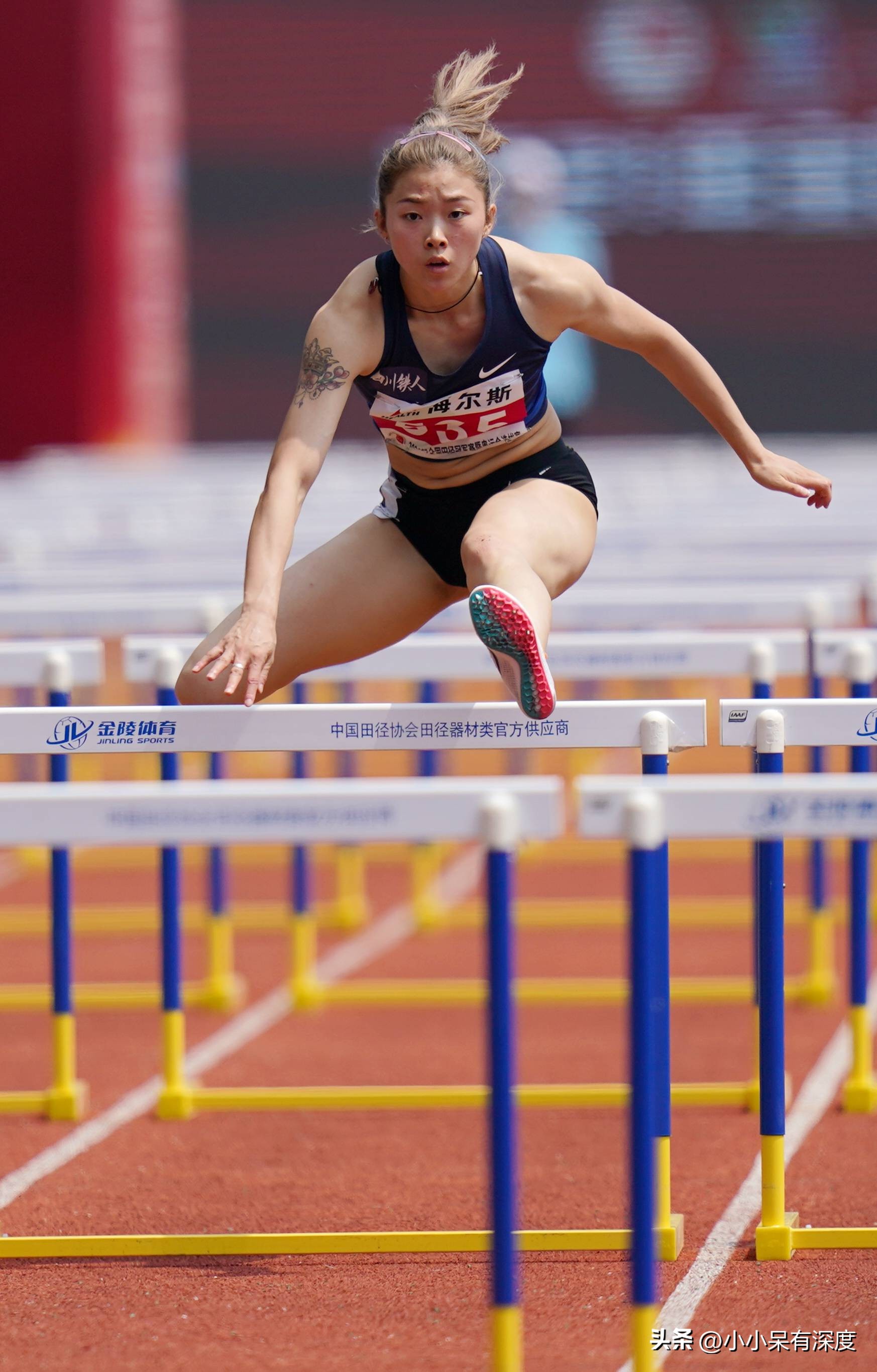 Sichuan girl Wu Yanni, the goddess of the new generation of hurdles ...