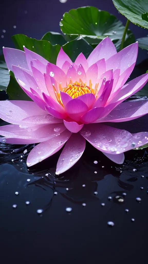 Beautiful, clear, bright, refreshing, calming and calming lotus ...