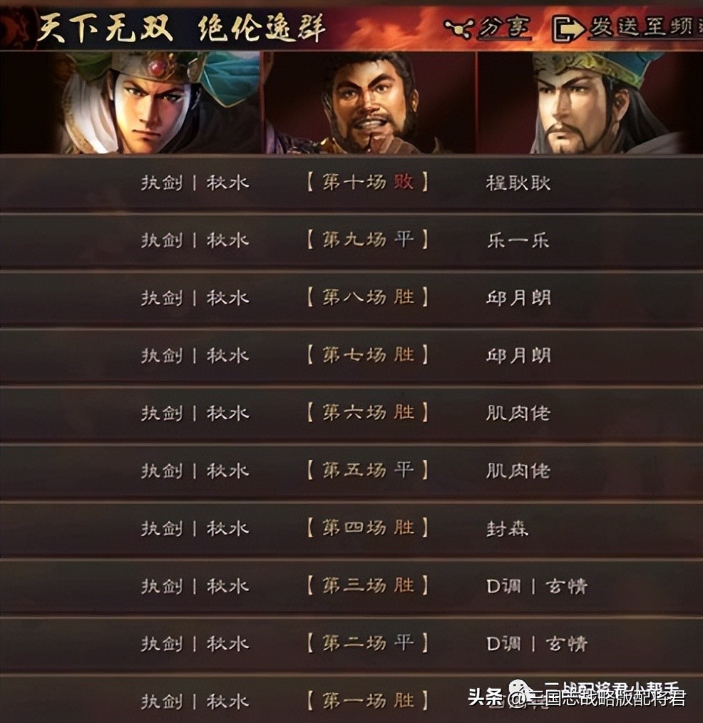 Romance of the Three Kingdoms strategy version generation version ...
