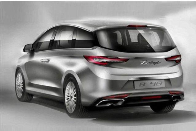 Zotye's first MPV new car is exposed, the appearance is more ...