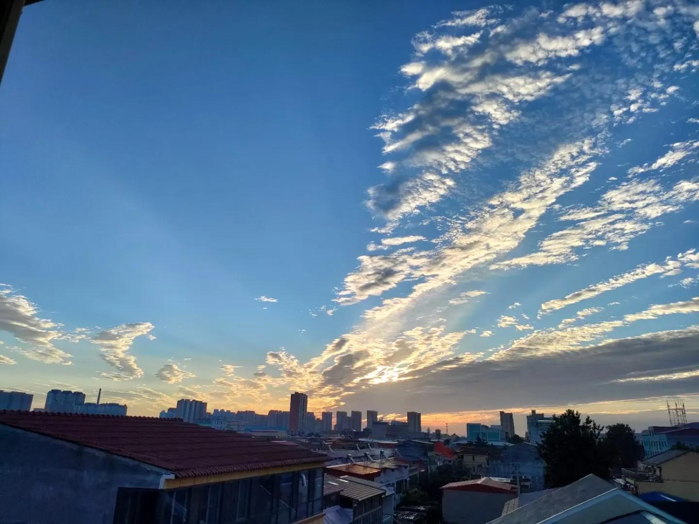 How beautiful is the rising sun in the east and the setting sun in the ...