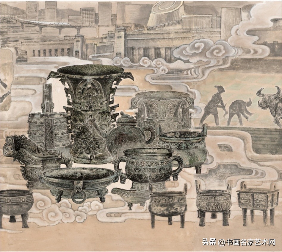 Female painter Xueyun devoted ten years to complete the bronze ...