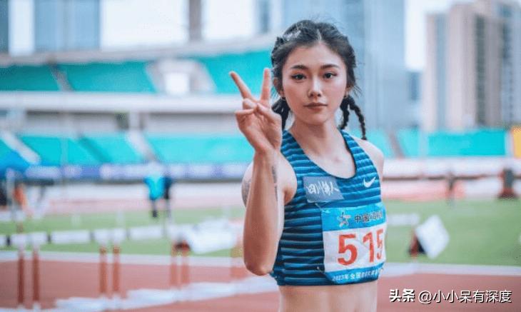 Sichuan girl Wu Yanni, the goddess of the new generation of hurdles ...