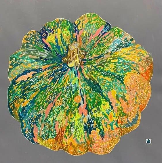 Fruit and vegetable works by Japanese painter Yuko Kurihara - iMedia