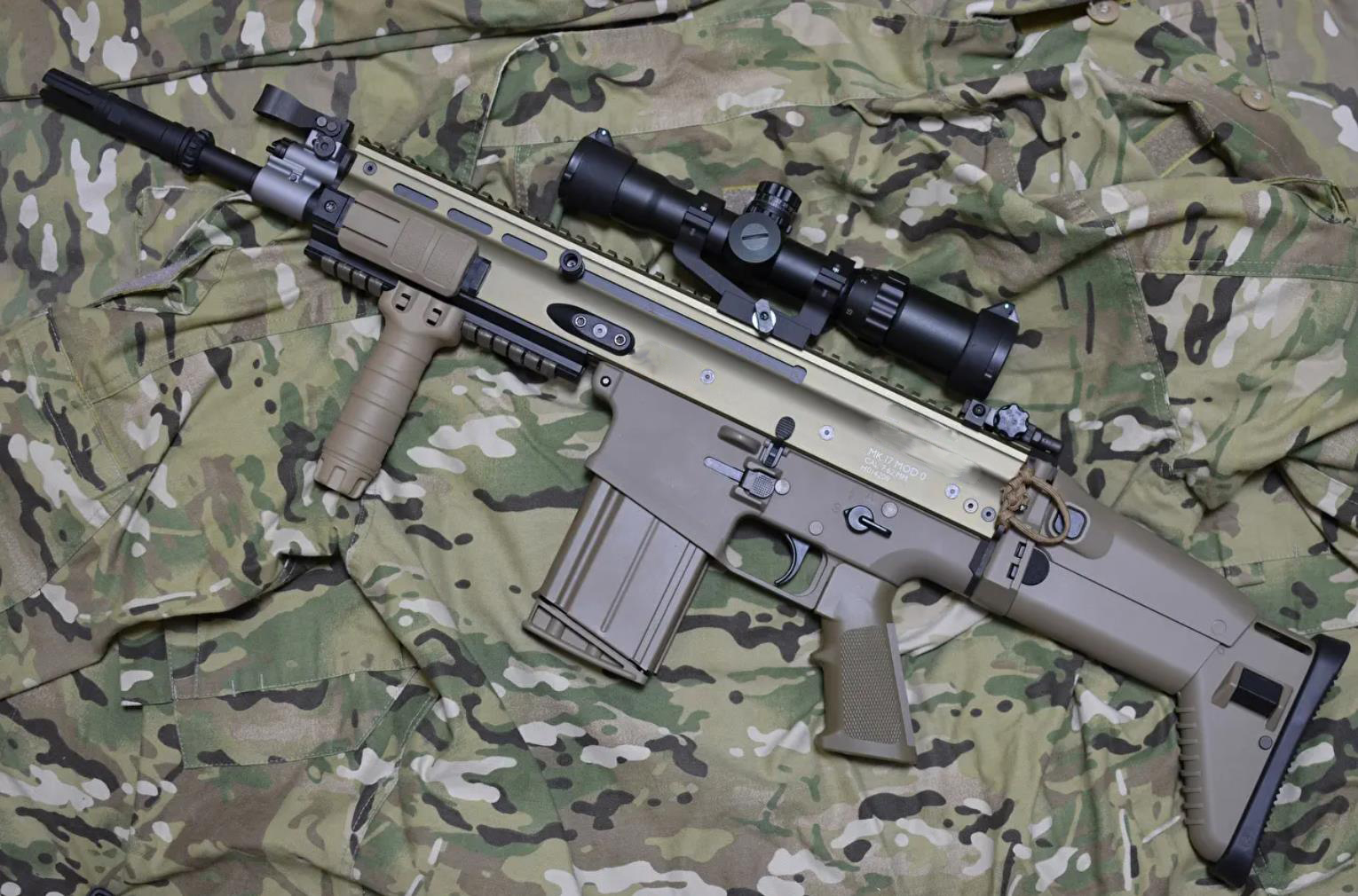 The 36 "most beautiful" assault rifles in the world are in line with ...