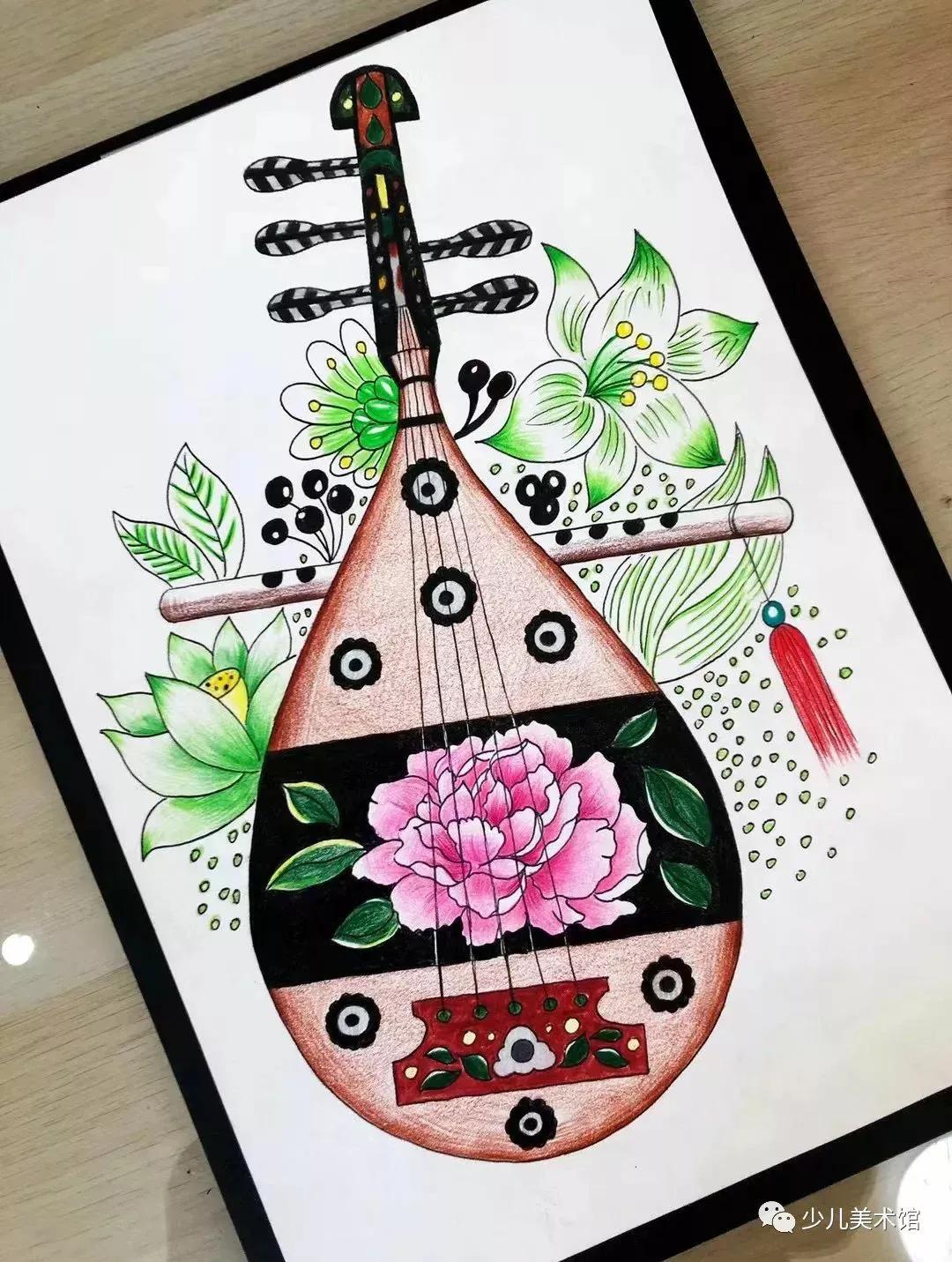 Appreciation of painting works - 33 color line drawings, good-looking ...