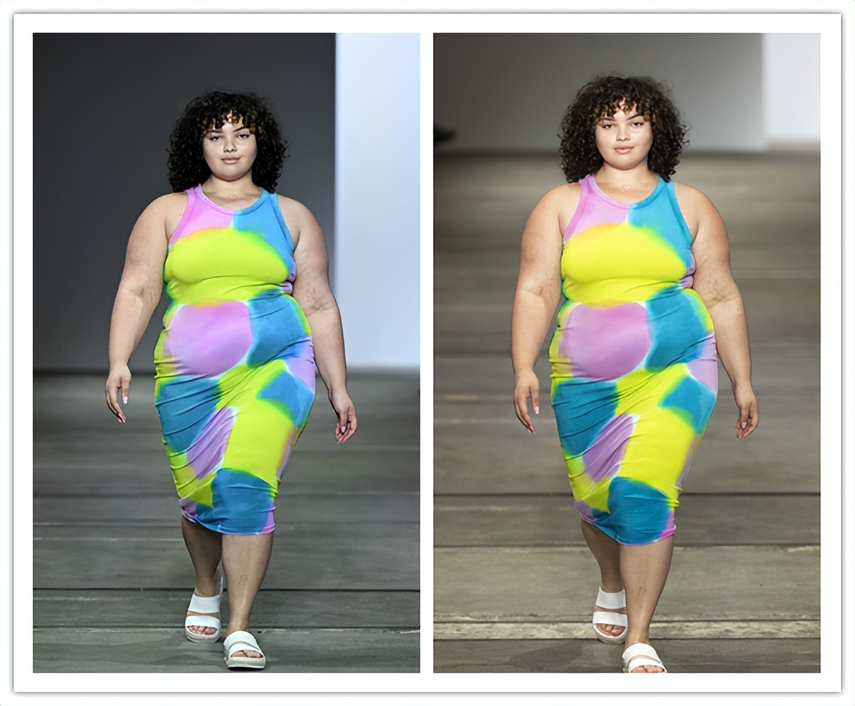 There are so many fat models in Australia, and the fashionable outfits ...