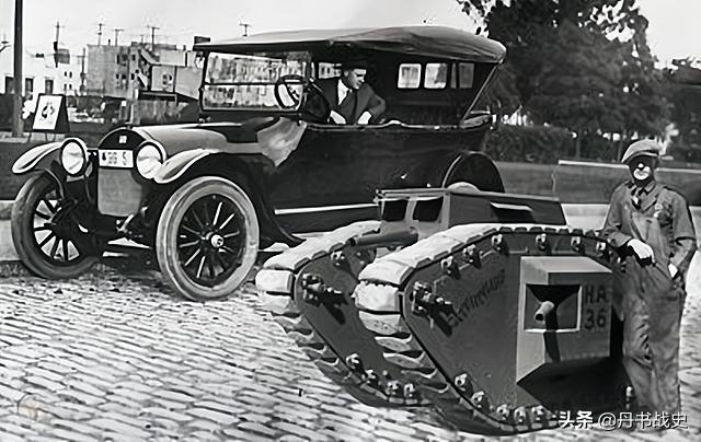 Underage tanks?World War I American Holt HA36 miniature tank - iNEWS