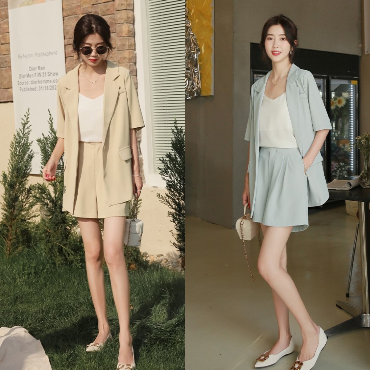 This year's pants are popular "wear short but not long", cool and ...