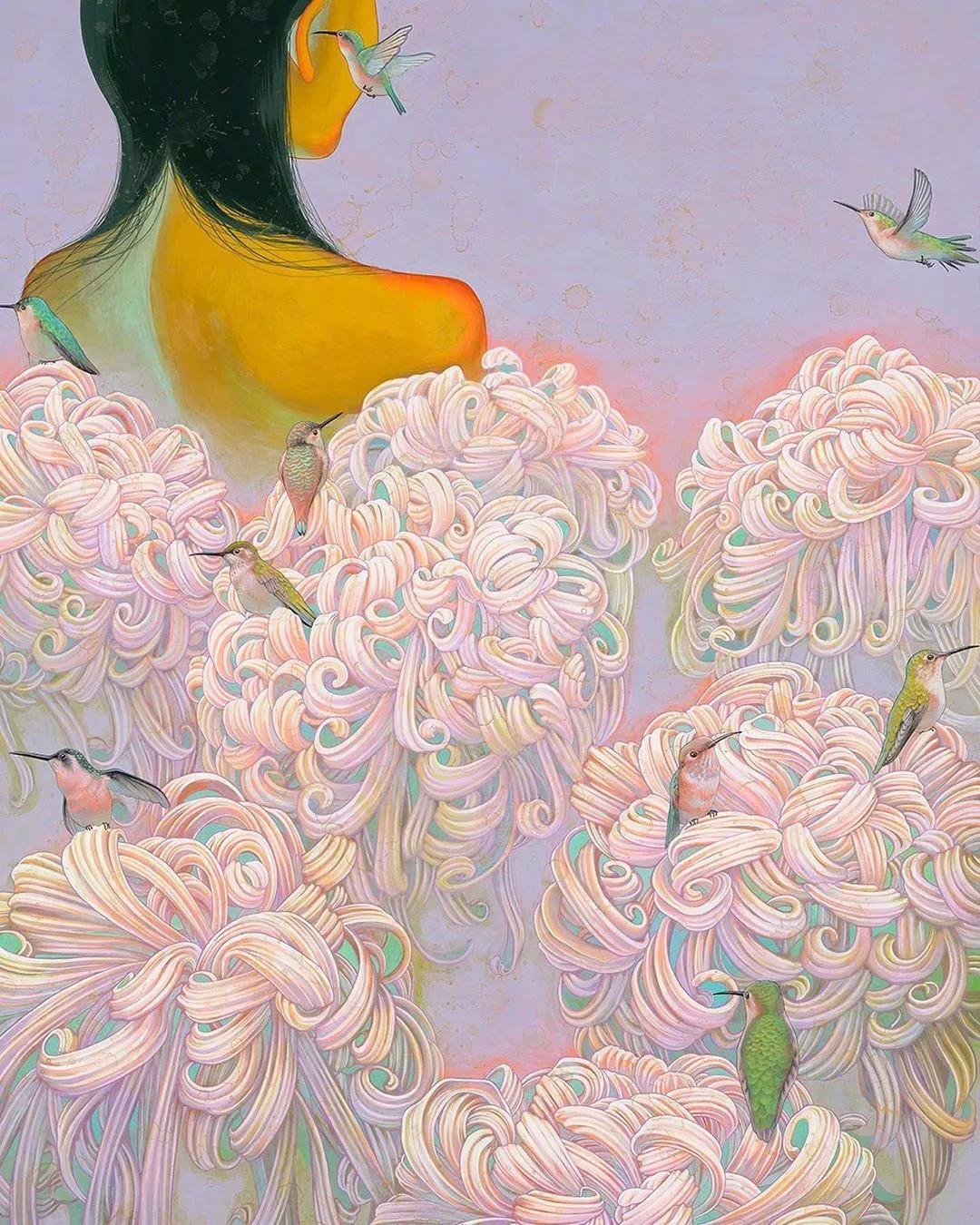 Paintings by illustrator Fuco Ueda - iNEWS