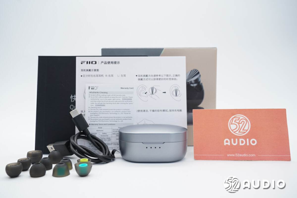 FiiO FW3 true wireless Bluetooth headset dismantling, equipped with high-end Bluetooth chip ...