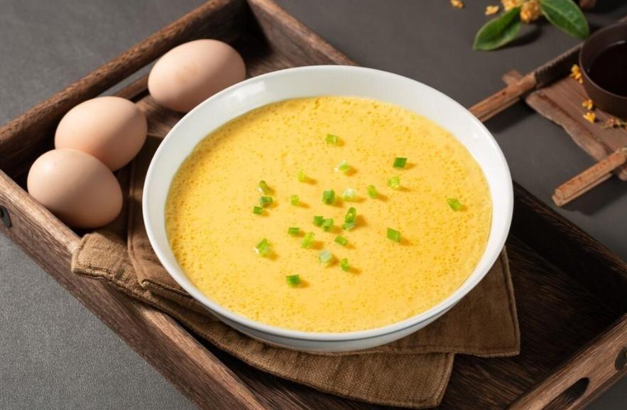 Steam egg custard, steamed with hot or cold water? How many minutes to ...