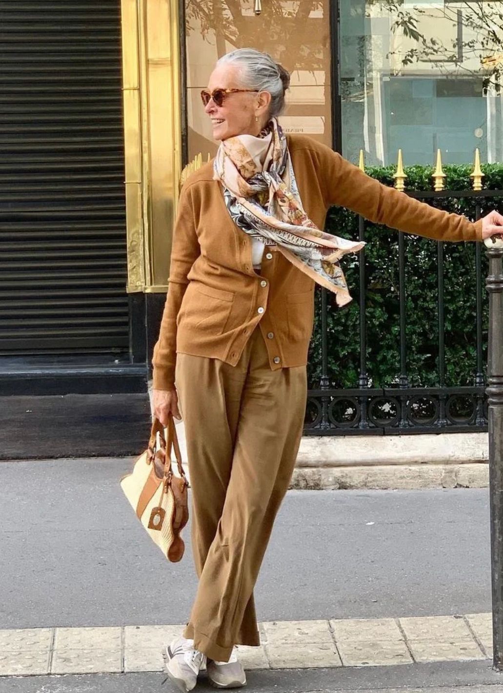 French grandma's daily wear is on fire!Wearing old clothes is still ...