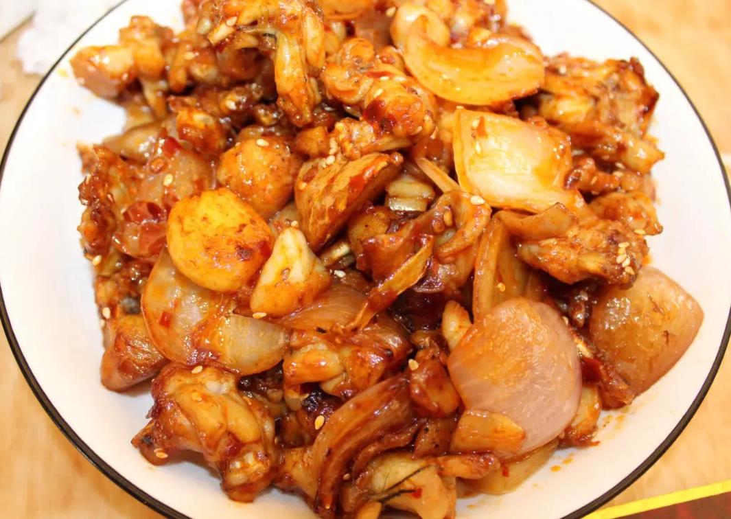 Spicy dry pot bullfrog, easy to make at home, tender and delicious ...