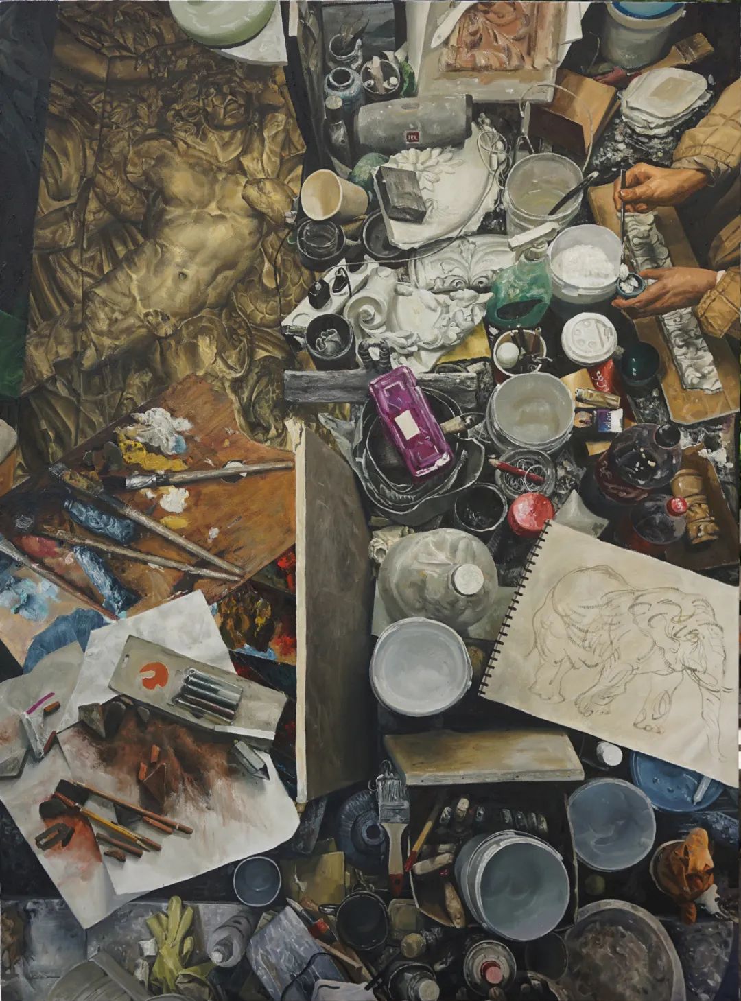 Exhibition Online‖2022 Era Youth "New Academicism" Easel Painting ...