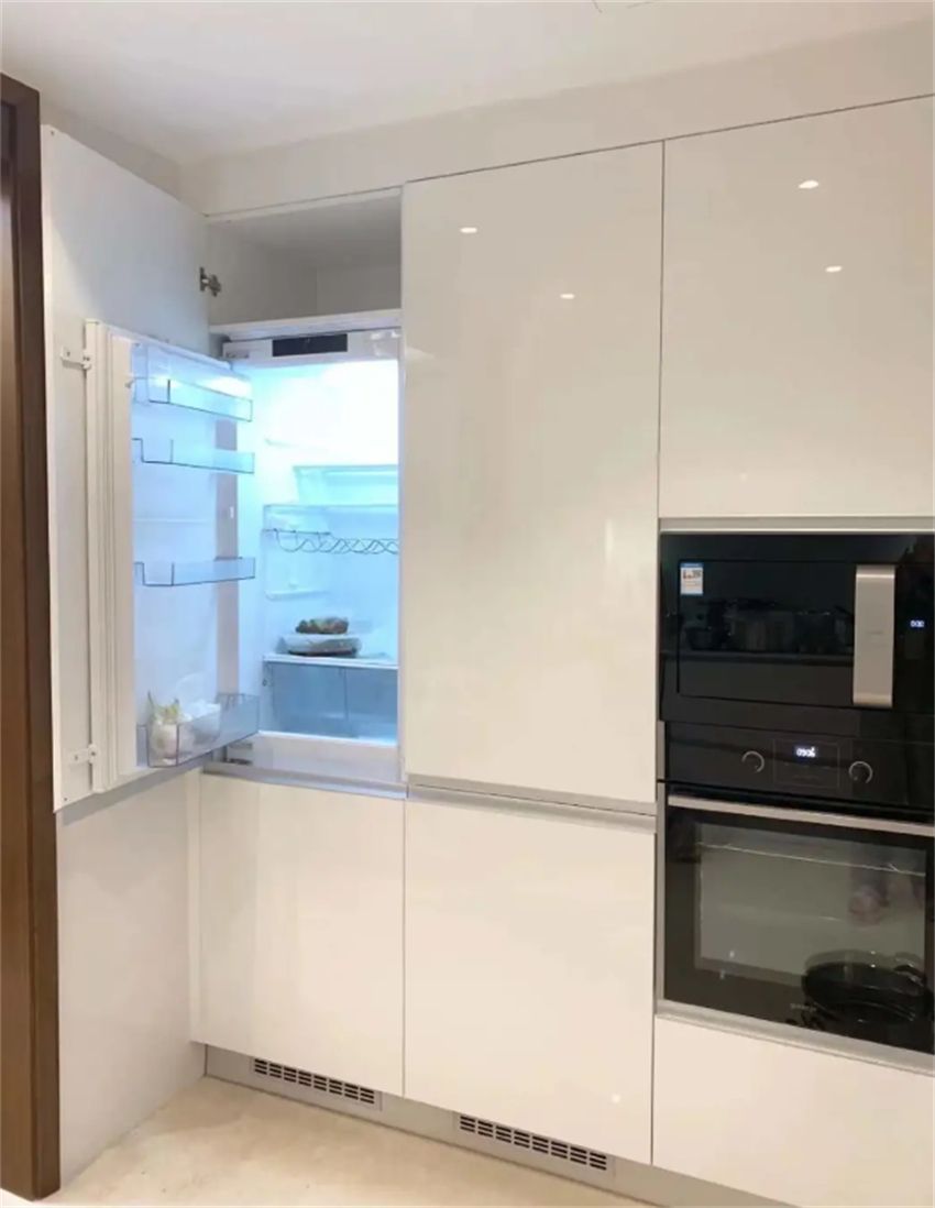 Don't do this kind of "fake embedded refrigerator" again!Expensive and ...