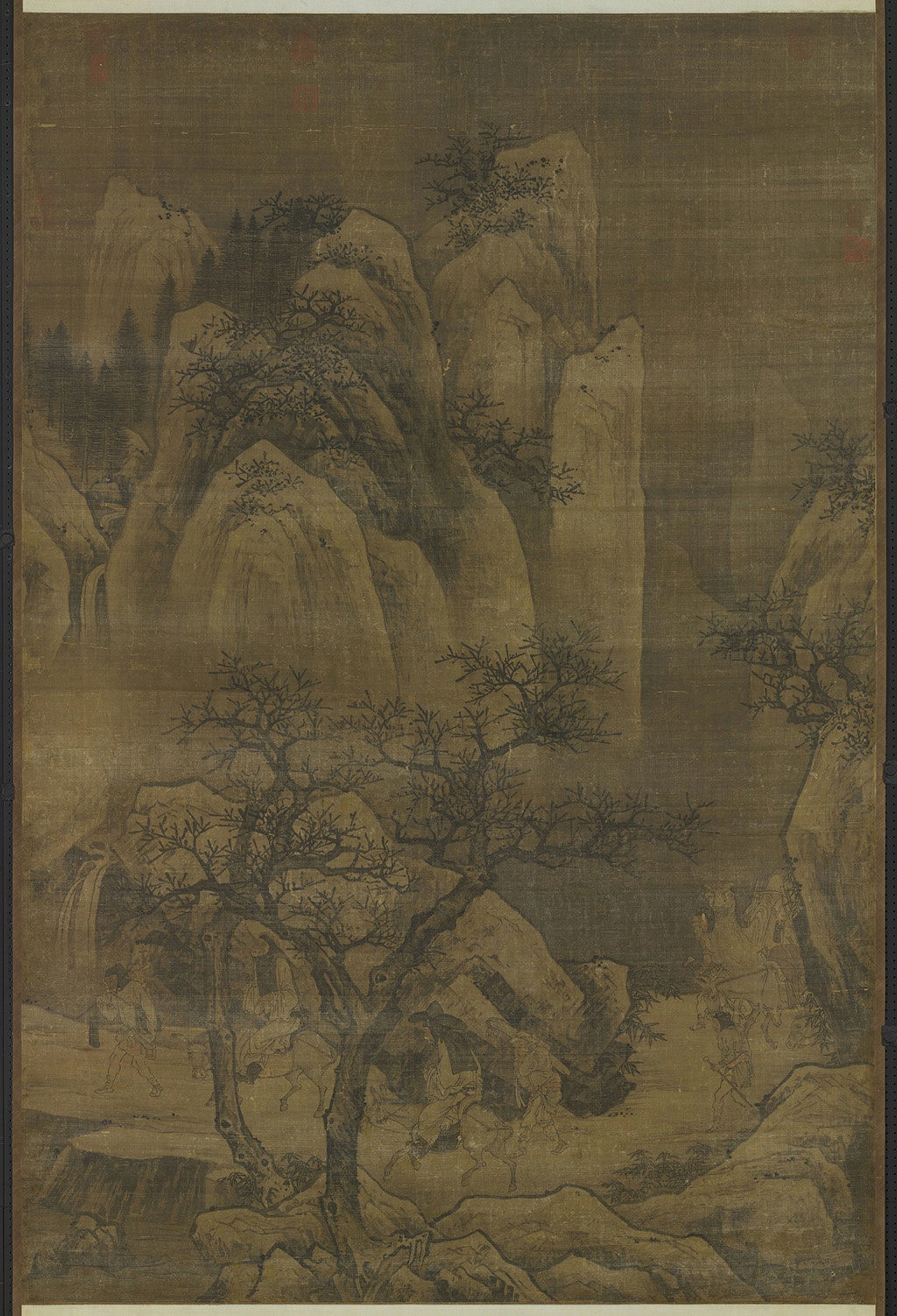 Wu Dakai: Yuan Dynasty Snow Scenery Landscape Works - iNEWS