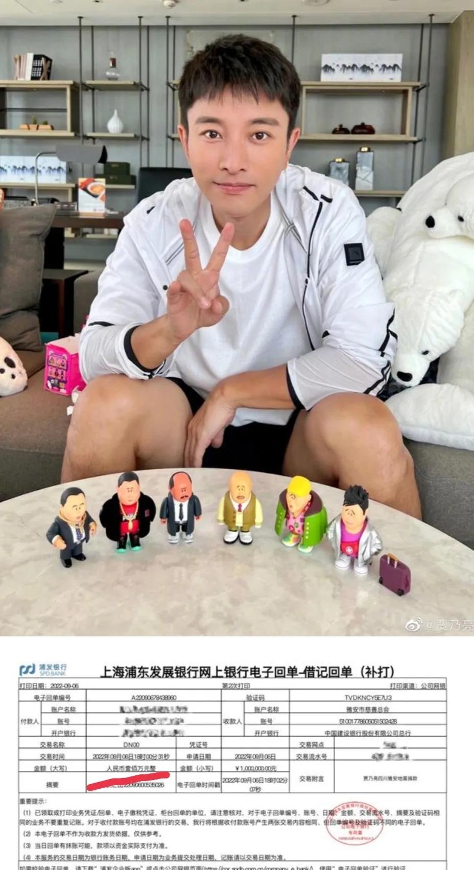 Celebrities rushed to aid Sichuan Luding disaster area Li Yuchun Huang ...