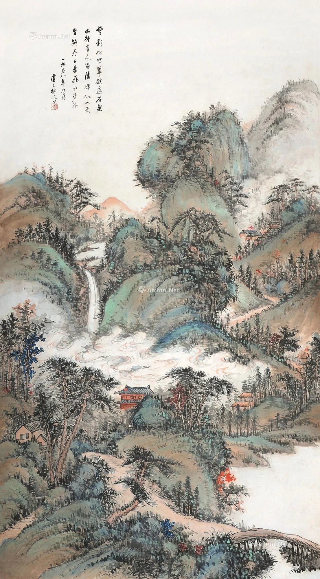 Appreciation of Lu Zishu's Landscape Paintings - iMedia