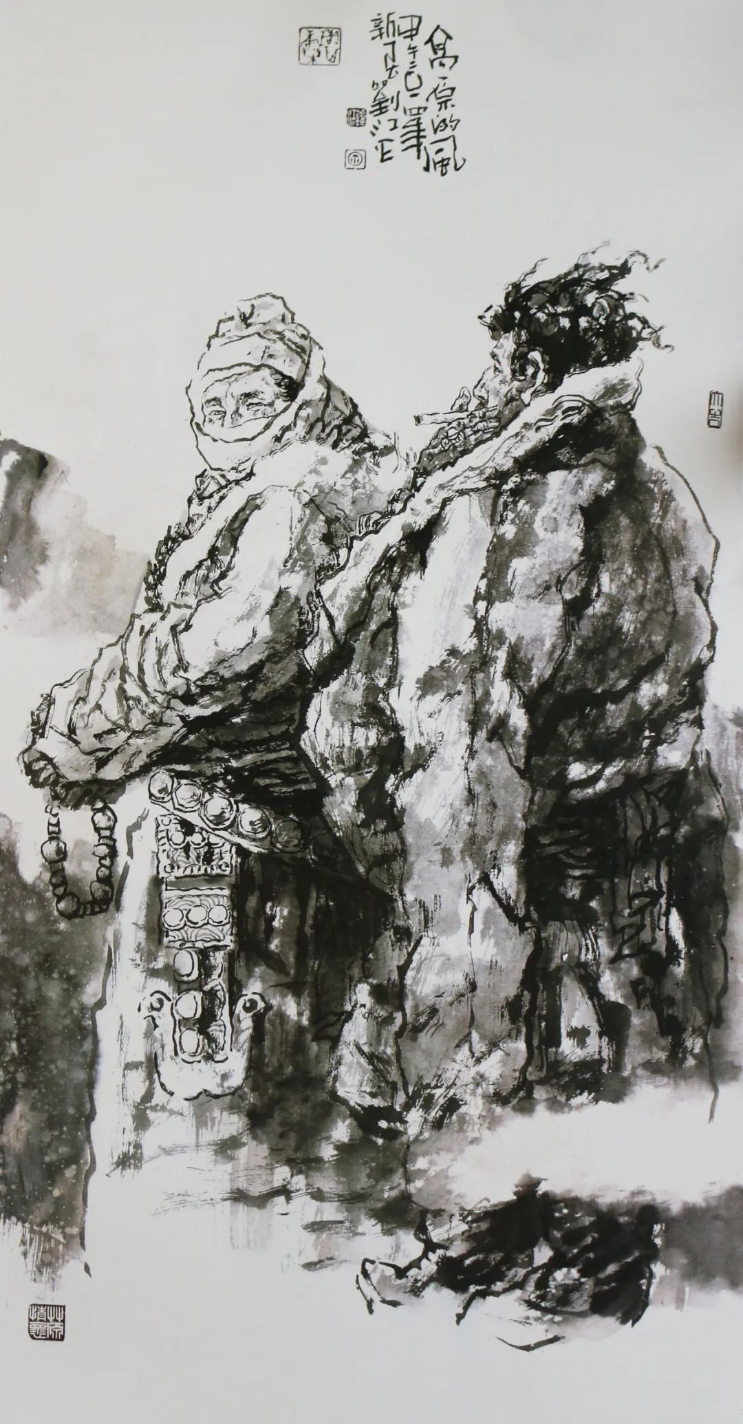 Image modeling and pen-and-ink emotion——Liu Jiang's freehand figure ...