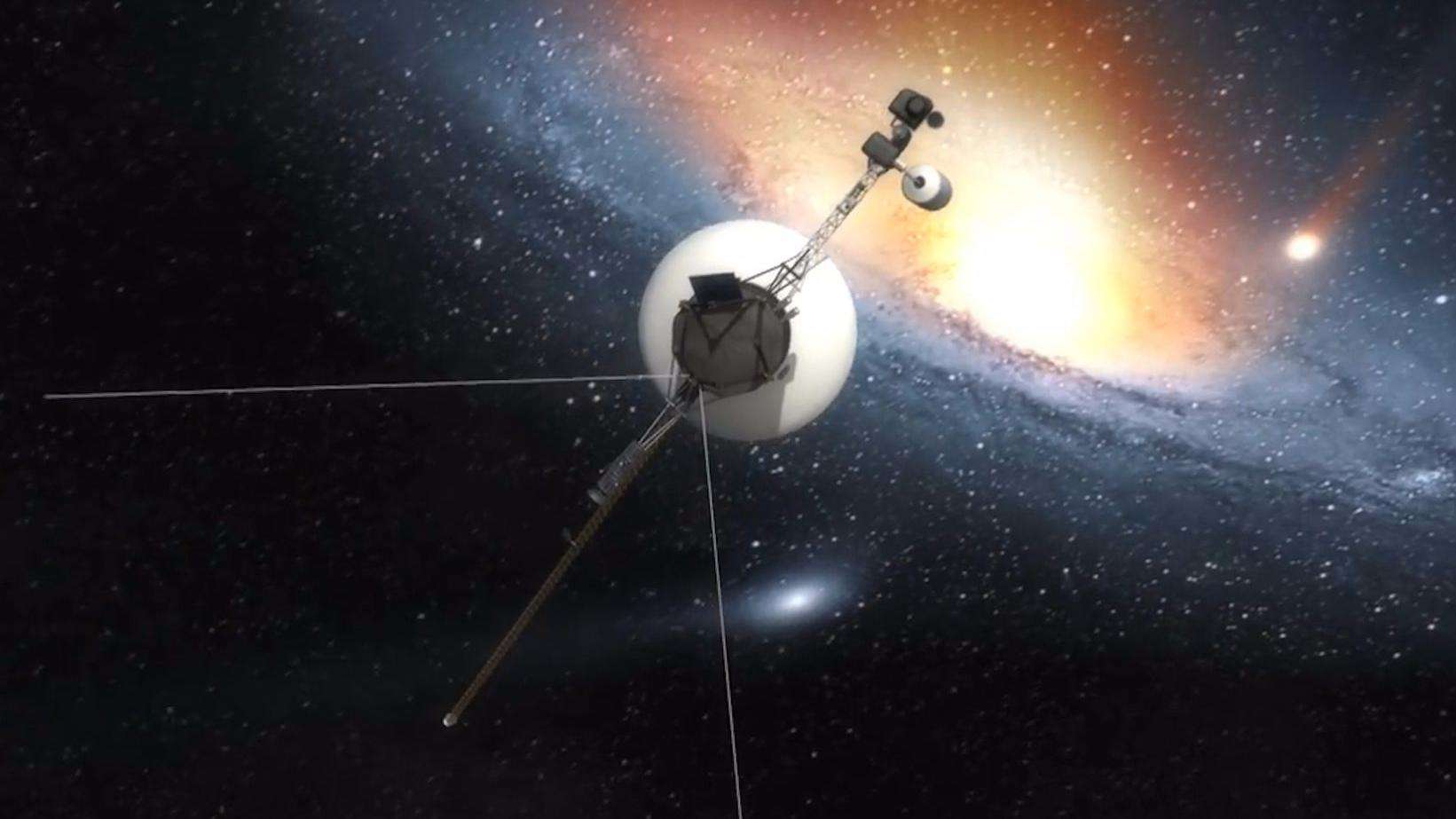 Voyager 1, which has flown 23.29 billion kilometers, and the last ...