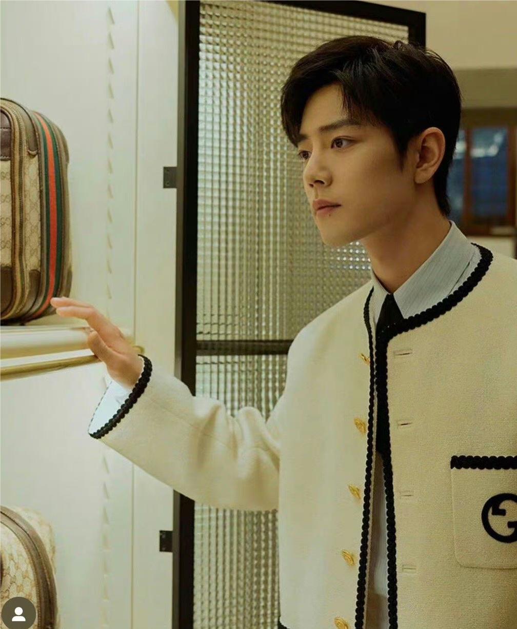 Xiao Zhan is rumored to participate in the GUCCI Collection Exhibition ...