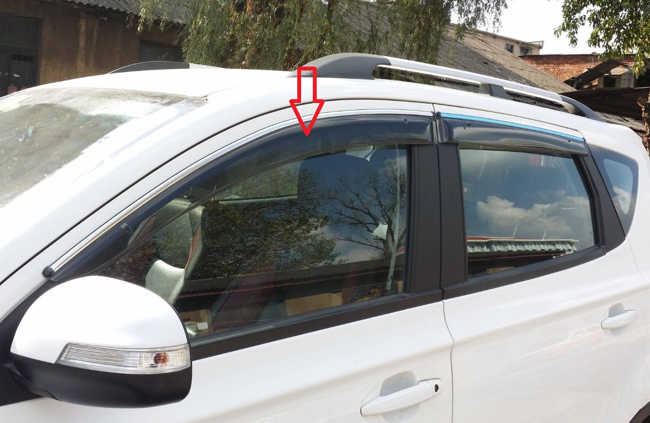 What is the use of the "rain eyebrow" on the car? Do you need to ...