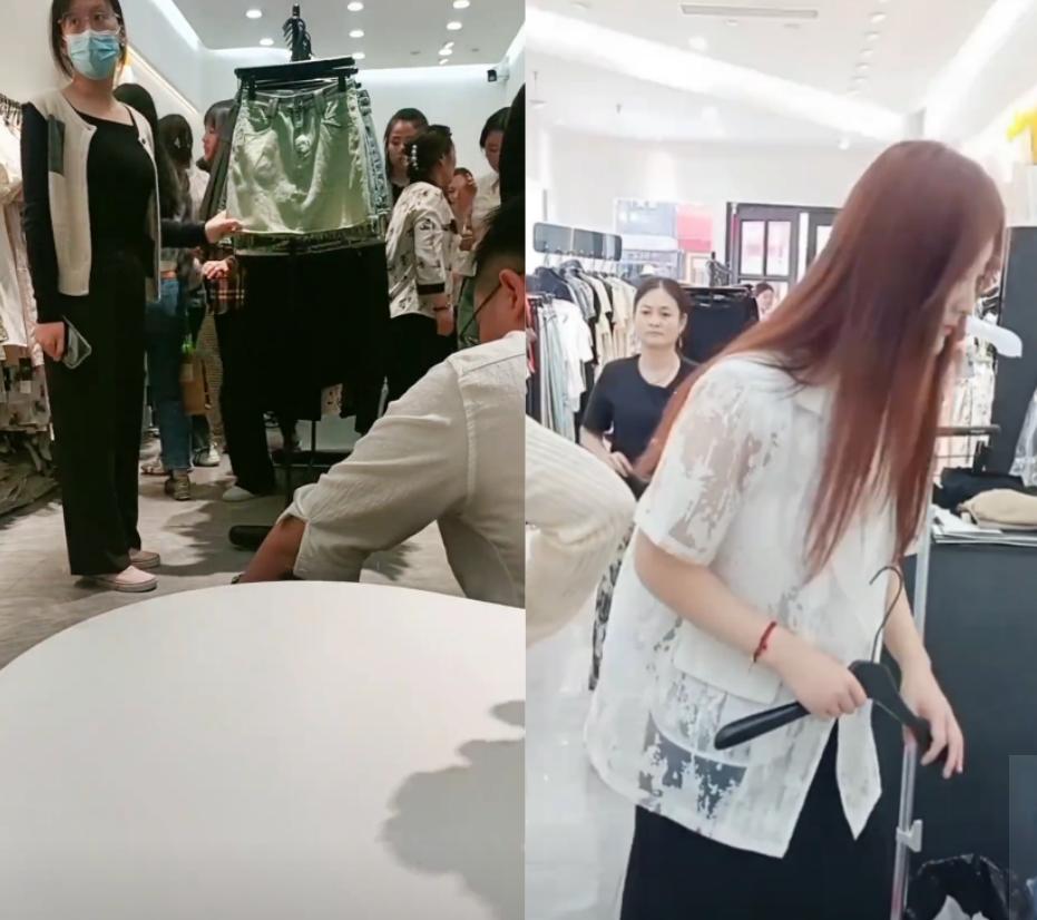 Chen Yanan receives the bouquet, wears a hollowed-out suit, and his ...