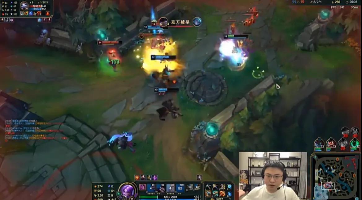 「Uzi卡莎極限操作」火了，LUL和LBL激情對抗，Doinb五人針對明顯 - 資訊咖