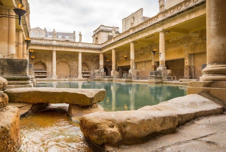 Reasons for the construction of the Royal Public Baths during the Roman ...