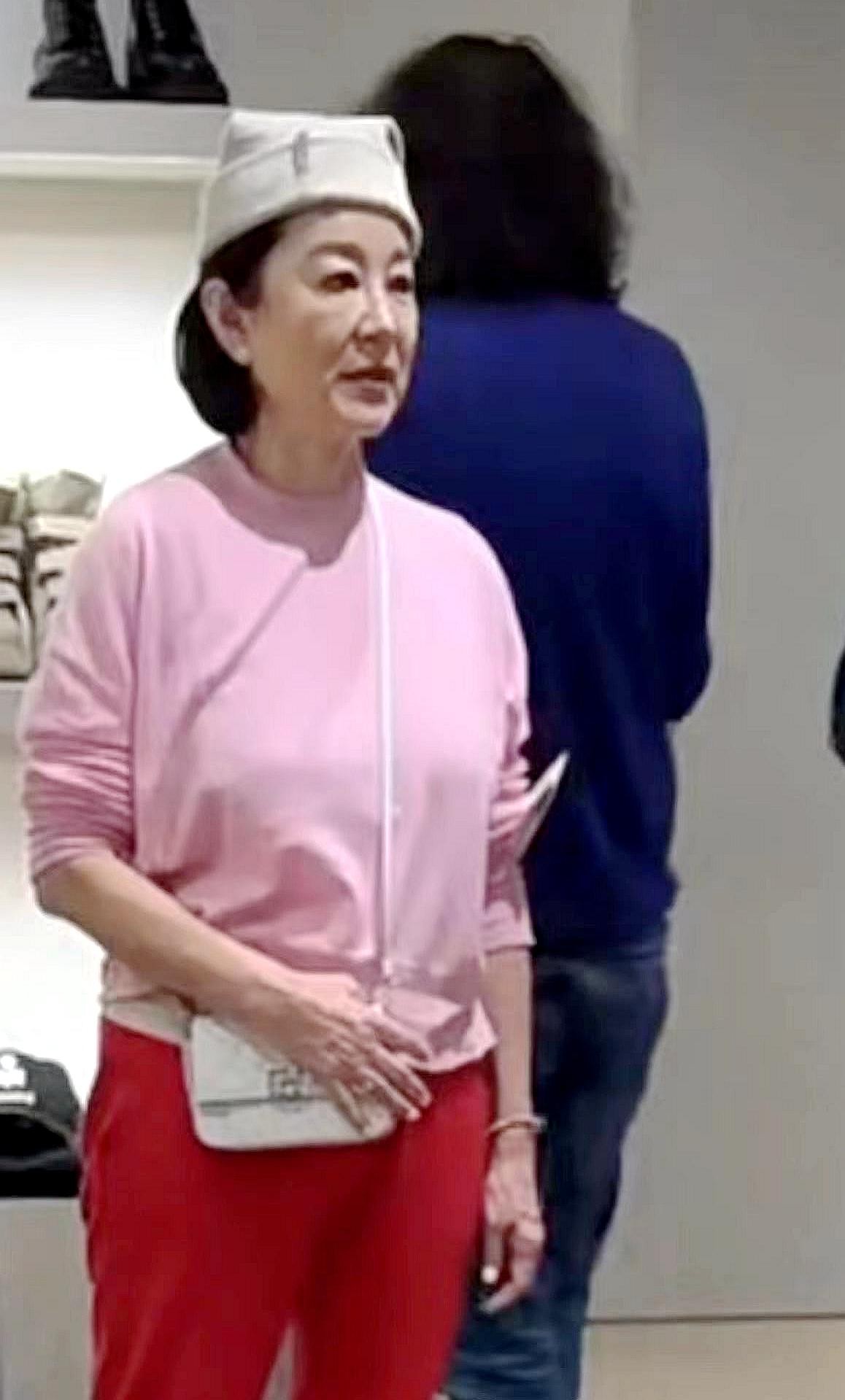 68-year-old Brigitte Lin went shopping without makeup, and passers-by ...