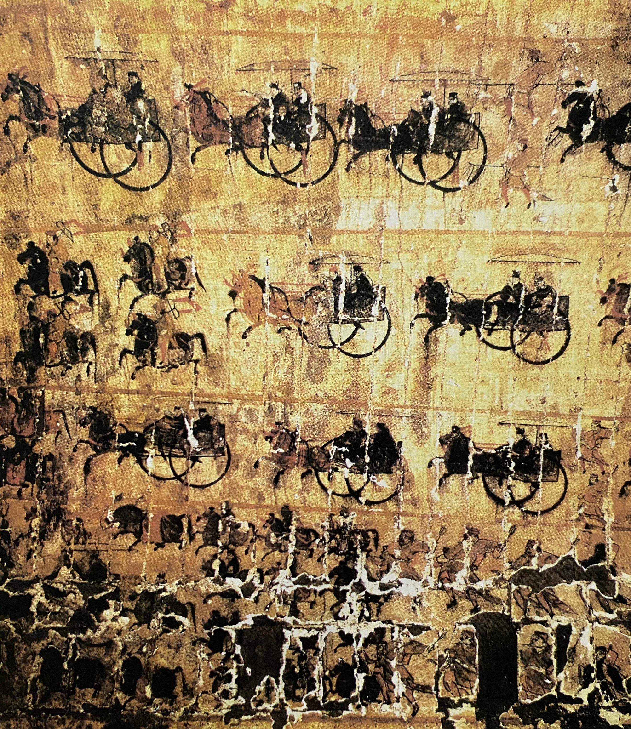 Appreciation of famous Chinese paintings: Qin and Han murals - iNEWS