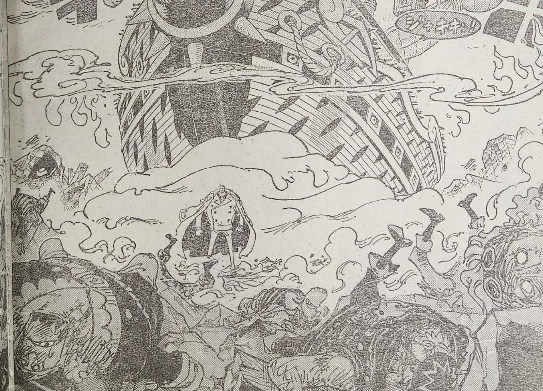 Chapter 1081 of One Piece is organized, Garp beats up the green ...