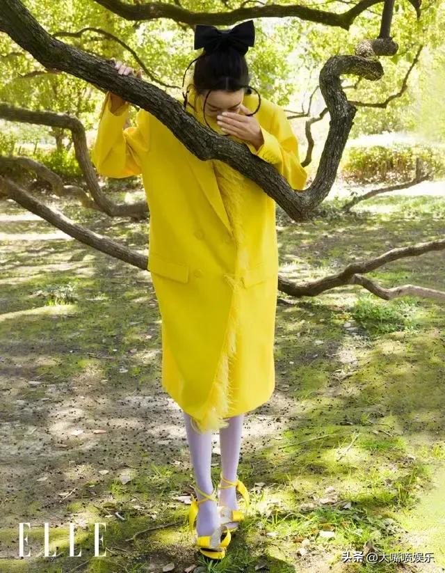 Di Lieba's spring colors are released, and the high ponytail is playful ...