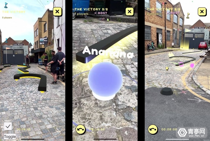 Liquid City showcases the large-space LBS AR golf game "GOFL" - iNEWS