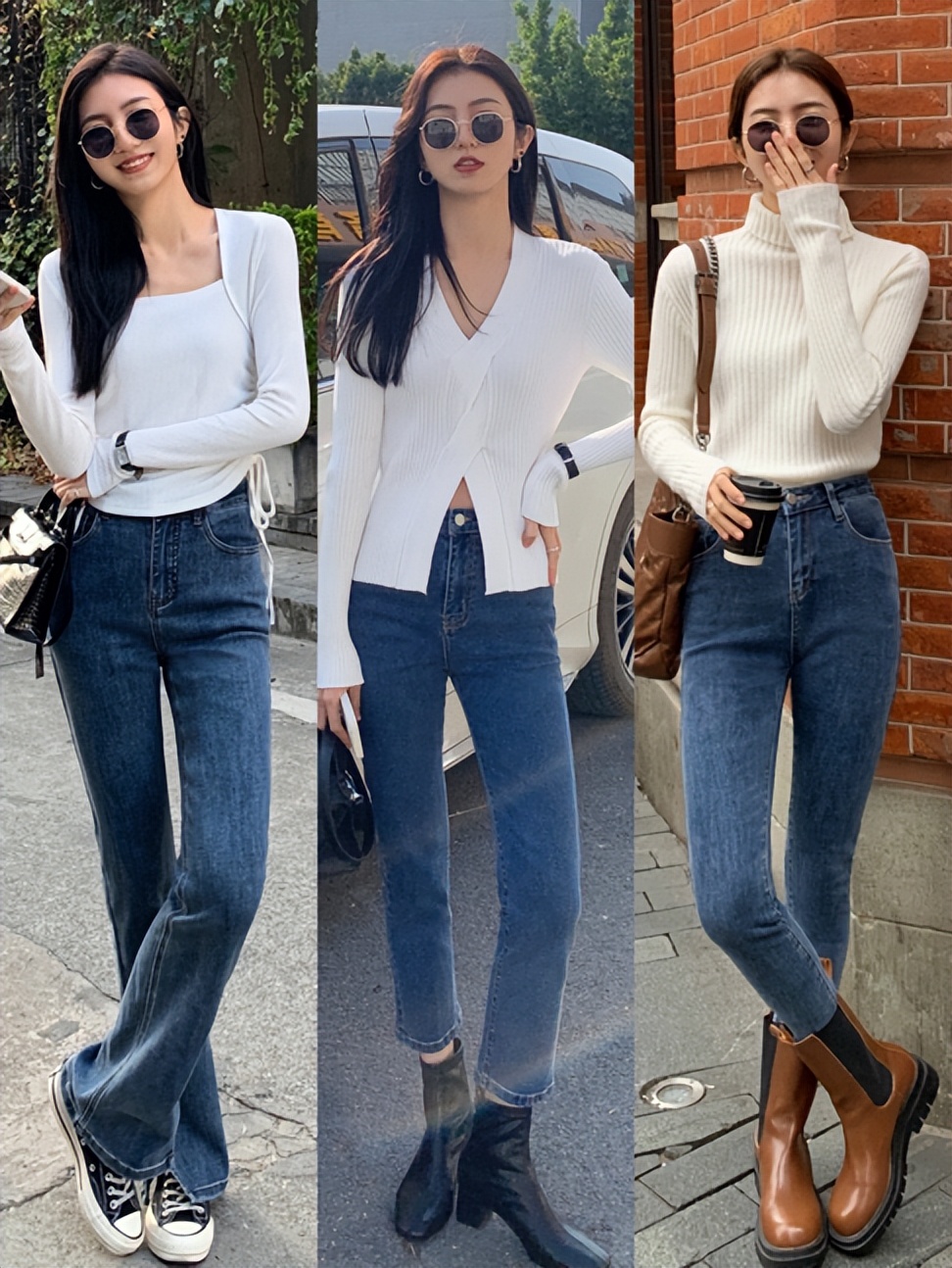 The first "bottoming shirt" in autumn is thin and fashionable. Have you ...