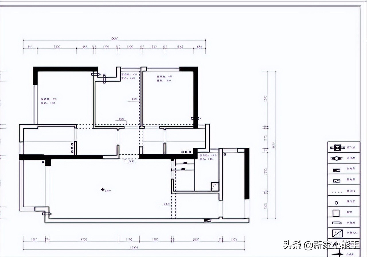 The 86-square-meter new house, the whole house is fully equipped with ...
