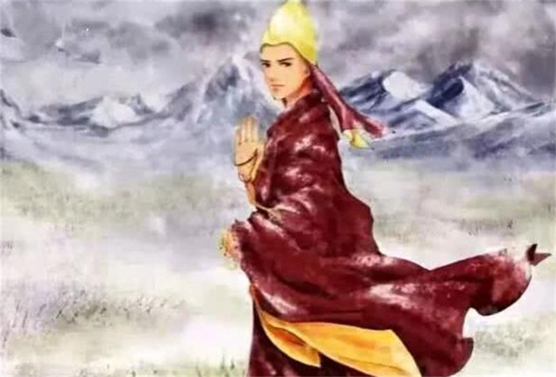 Qing Dynasty love monk Cangyang Gyatso was escorted to Beijing and ...