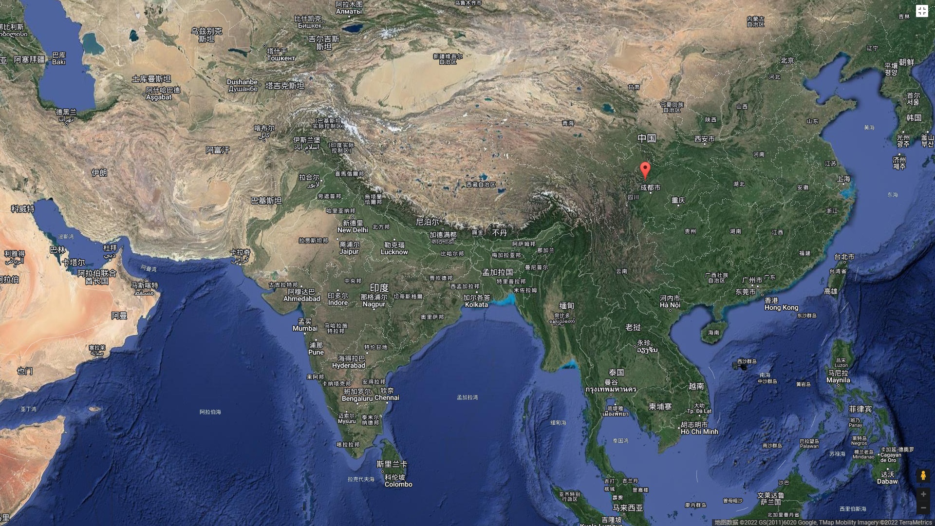 Look at the picture and talk: Sichuan is inside the mainland, why are ...