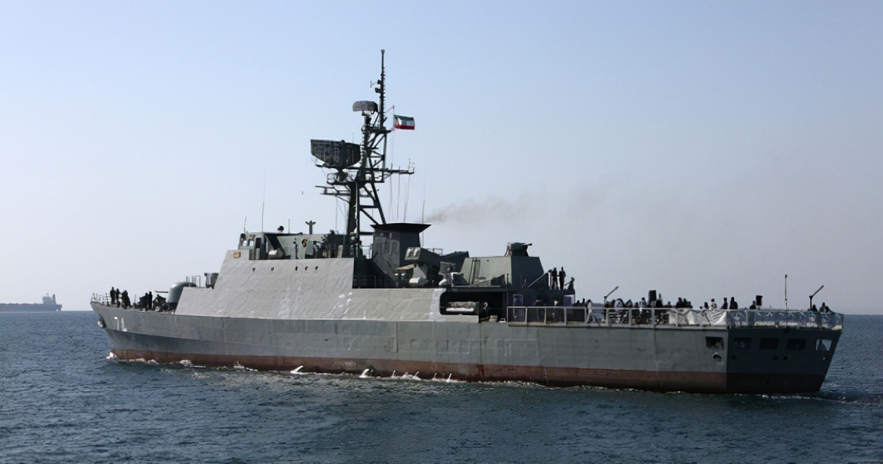 Something happened to the Iranian navy!The latest stealth warship ...