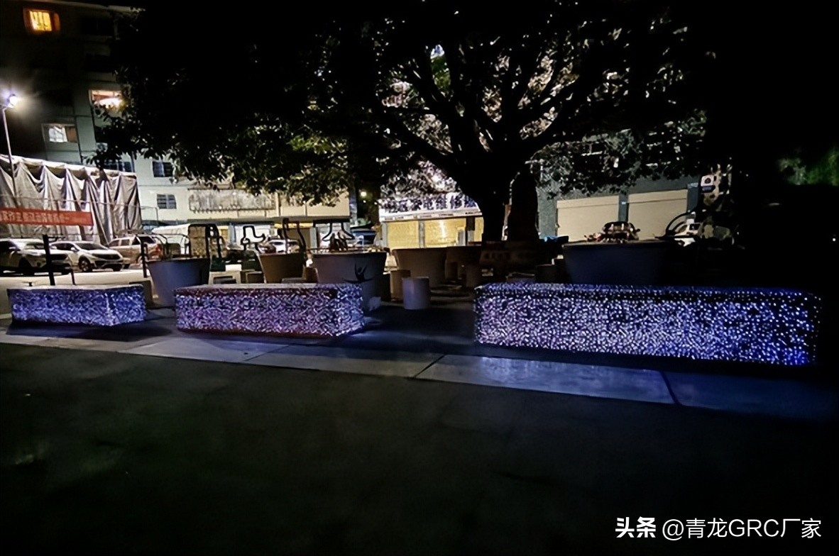 How good is the decorative effect of light-transmitting concrete? Look ...