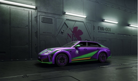 Open the era of smart electric car mecha Salon car launched four cars ...