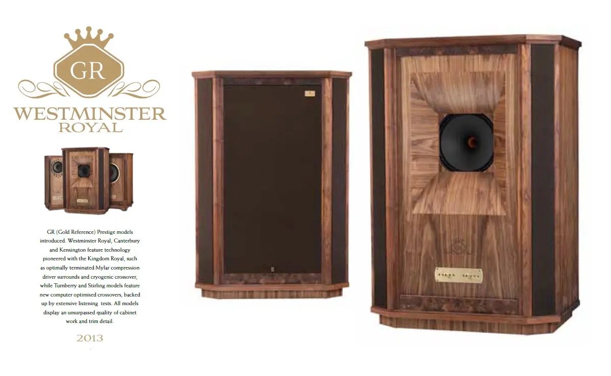 The world's top audio flagship model Tannoy Westminster Royal GR-OW - iNEWS